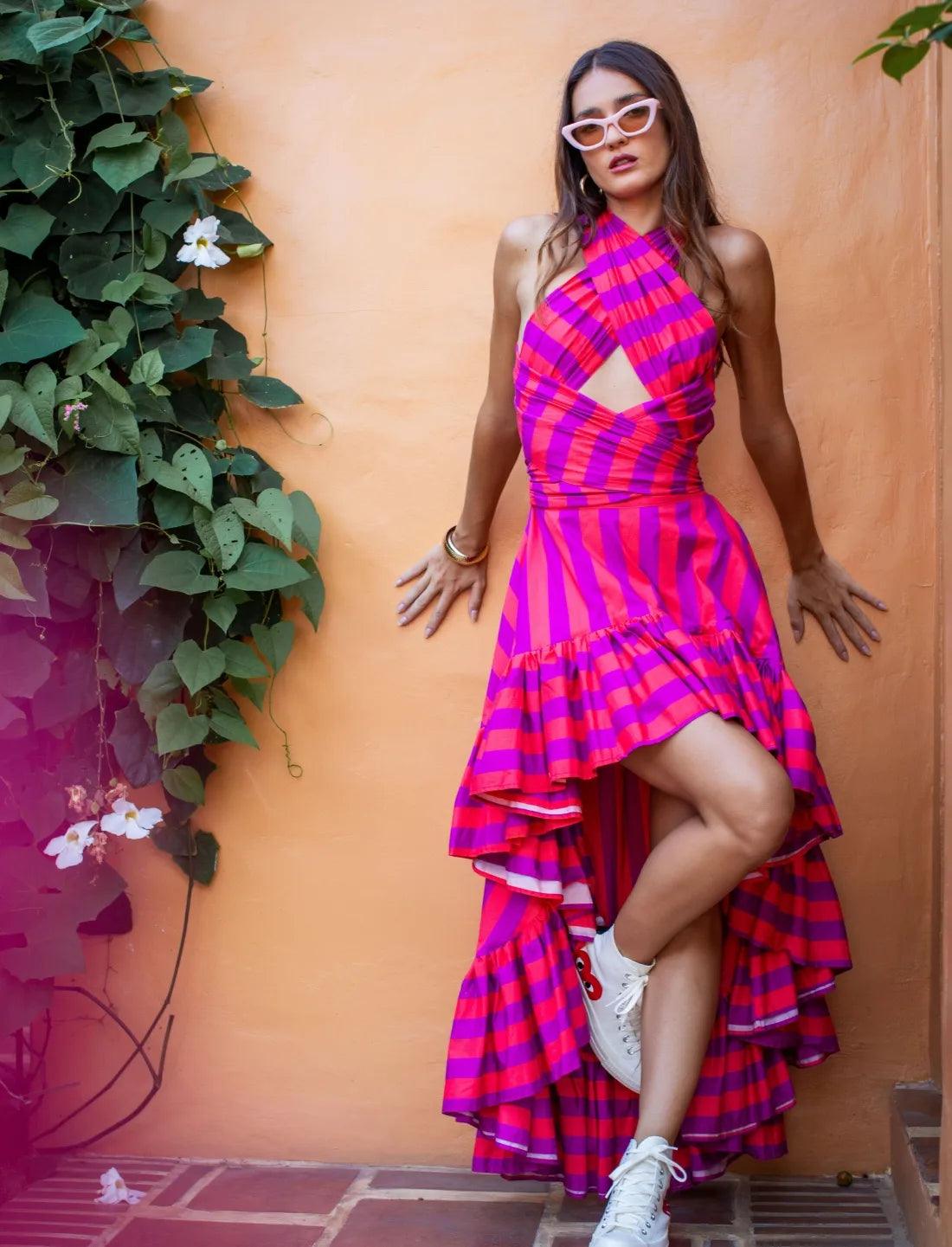 COCO DRESS / SKIRT STRIPE