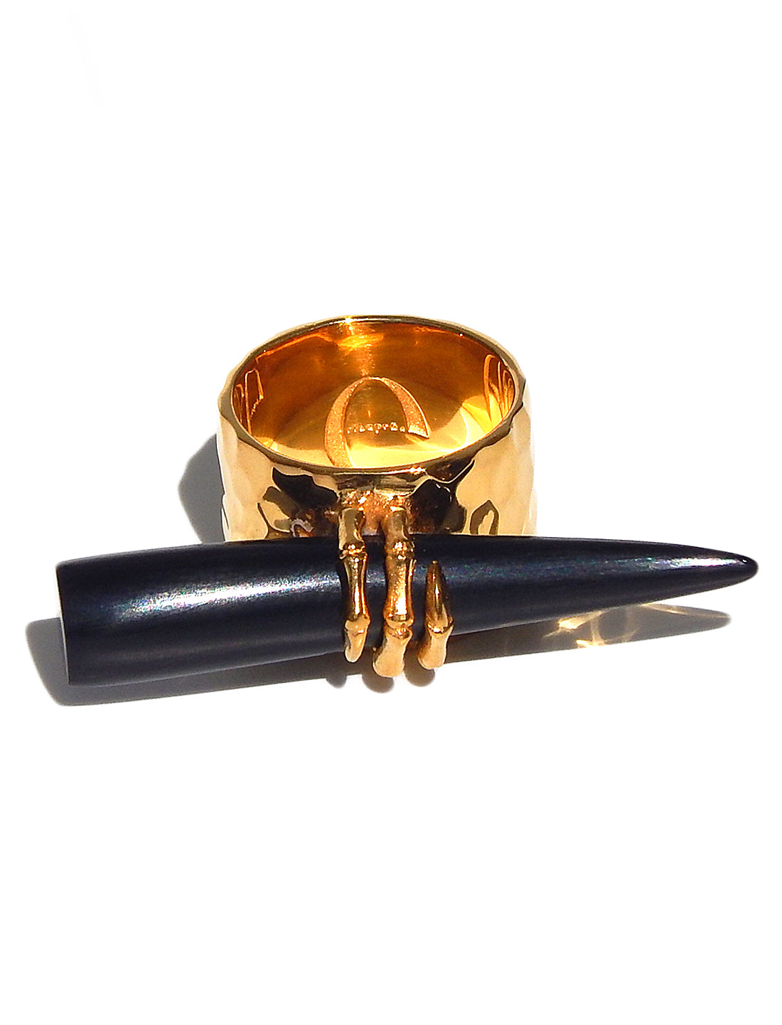 Max Horn Band Snake Ring