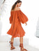 MARISSA BOHO MIDI DRESS